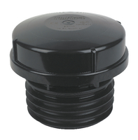 FloPlast Push-Fit Air Admittance Valve Black 110mm purchased ...