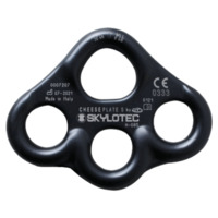 Skylotec H-085 RIGGING PLATE Mini AL, matt dark grey | Unite