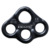Skylotec H-085 RIGGING PLATE Mini AL, matt dark grey | Unite